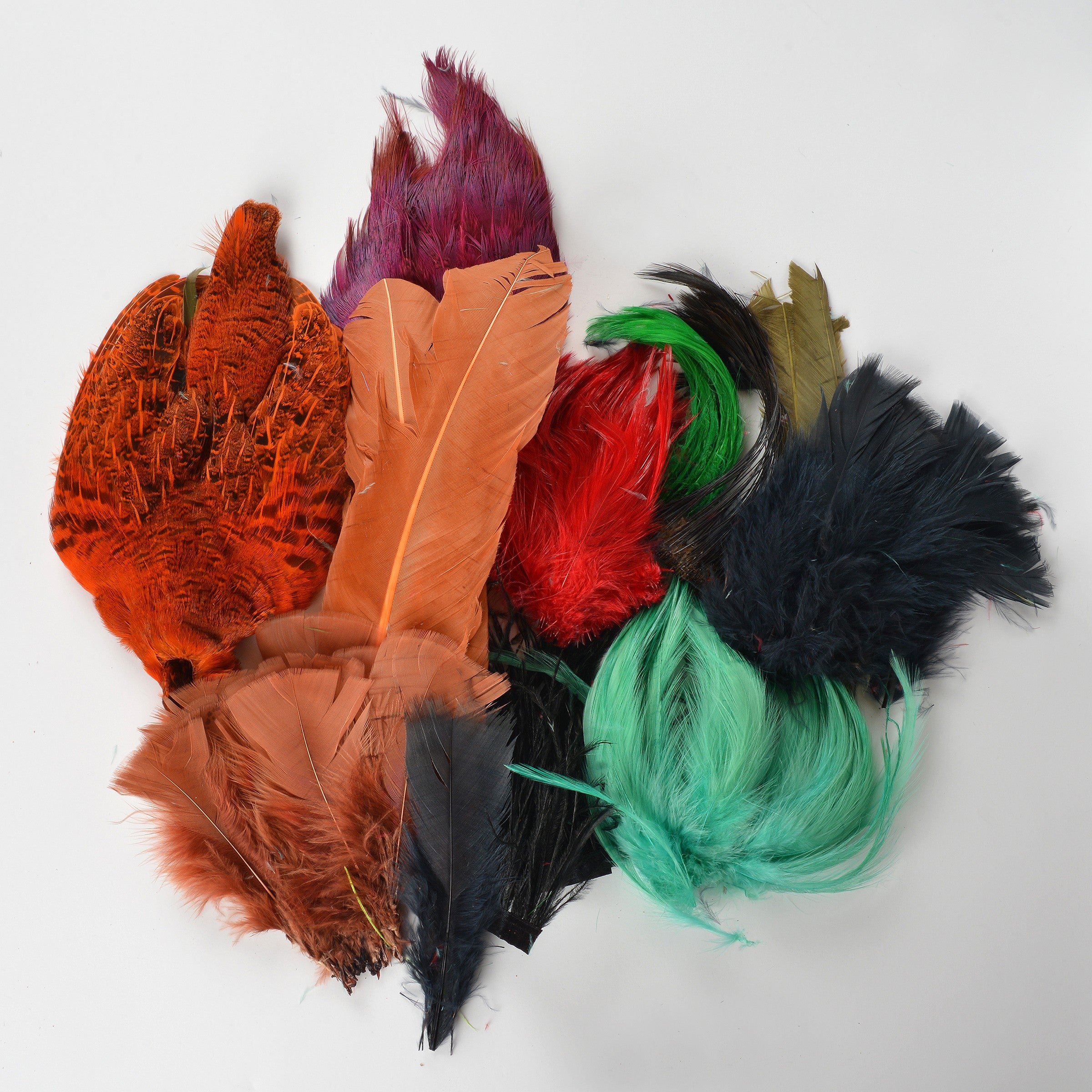Feather Variety Pack Dyed – Perfect Hatch