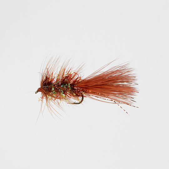 Streamer Crystal Bugger Brown – Perfect Hatch